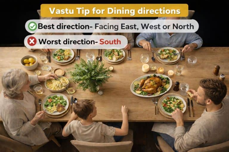 Dining Table Arrangement As Per Vastu Shastra, Simple Easy Guidelines
