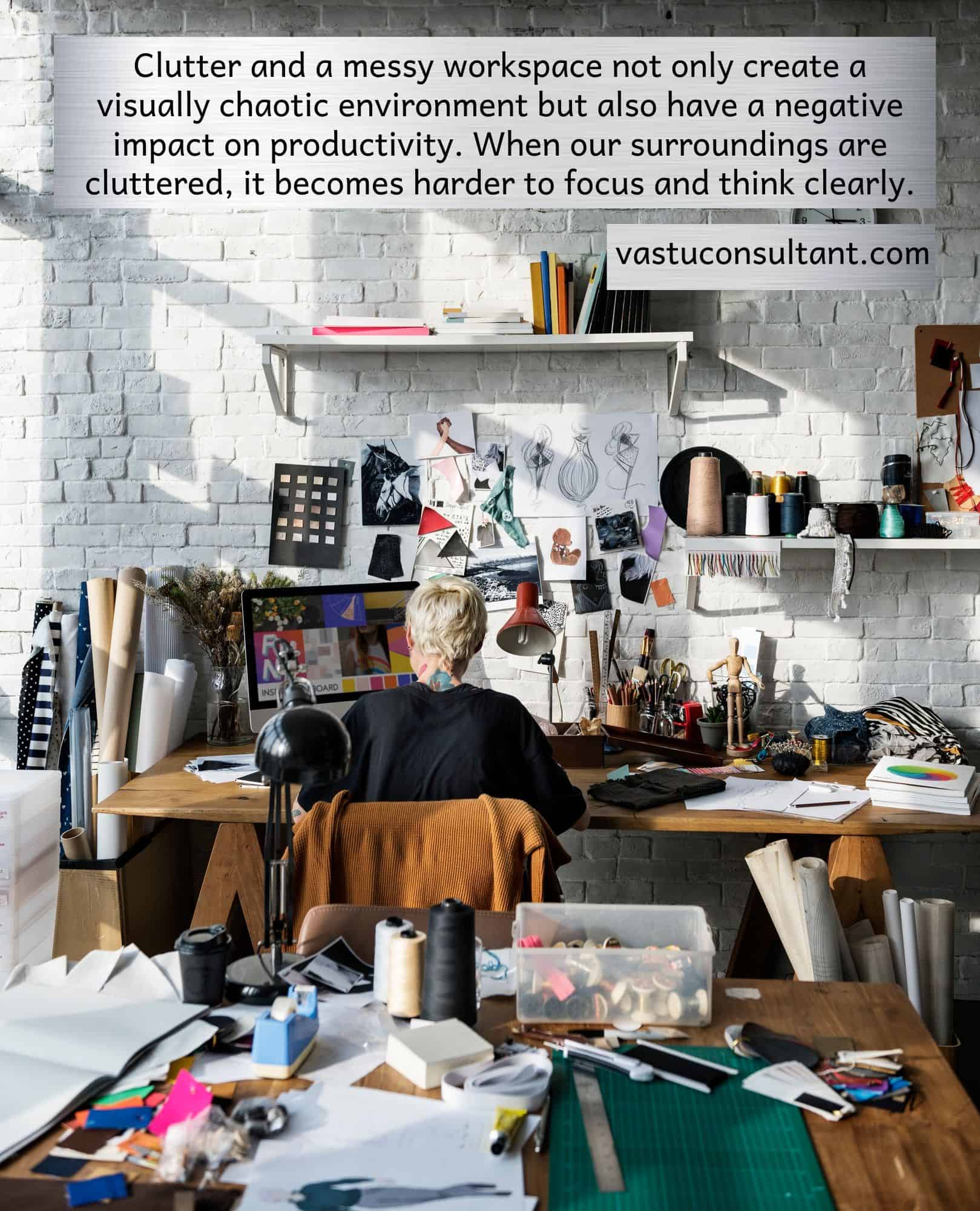 Clutter And Causing Stagnant Energy As Per Vastu